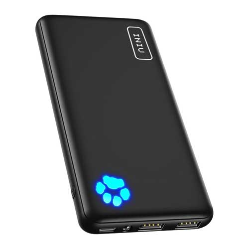 INIU Portable Charger: Slimmest 10000mAh High-Speed Power Bank